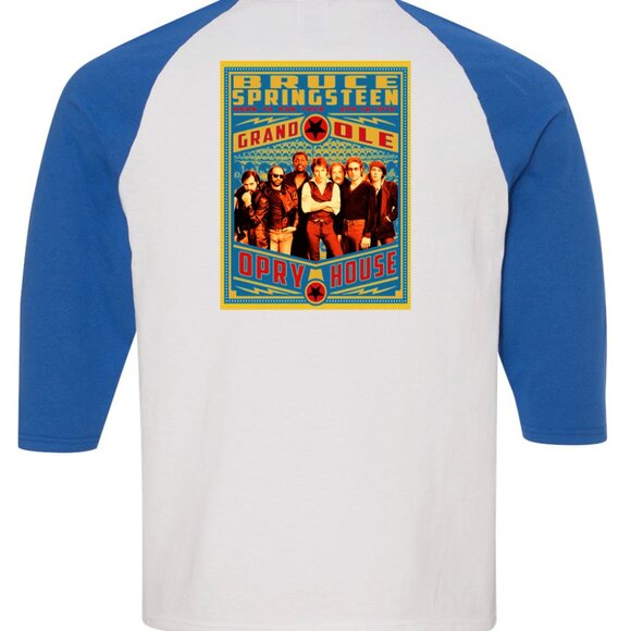 Shirts | New Bruce Springsteen White T Shirt Vintage Style 7s Rock ...
